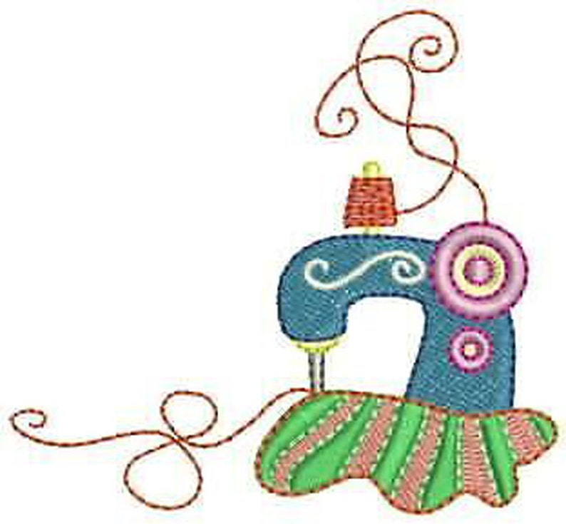 Machine Embroidery Design Set Sewing Tools1 10 Designs - Etsy