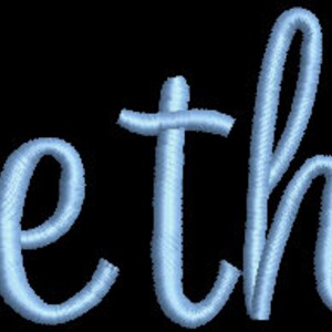 Sweetheart Font Machine Embroidery Design Set - Script Cursive Alphabet ...