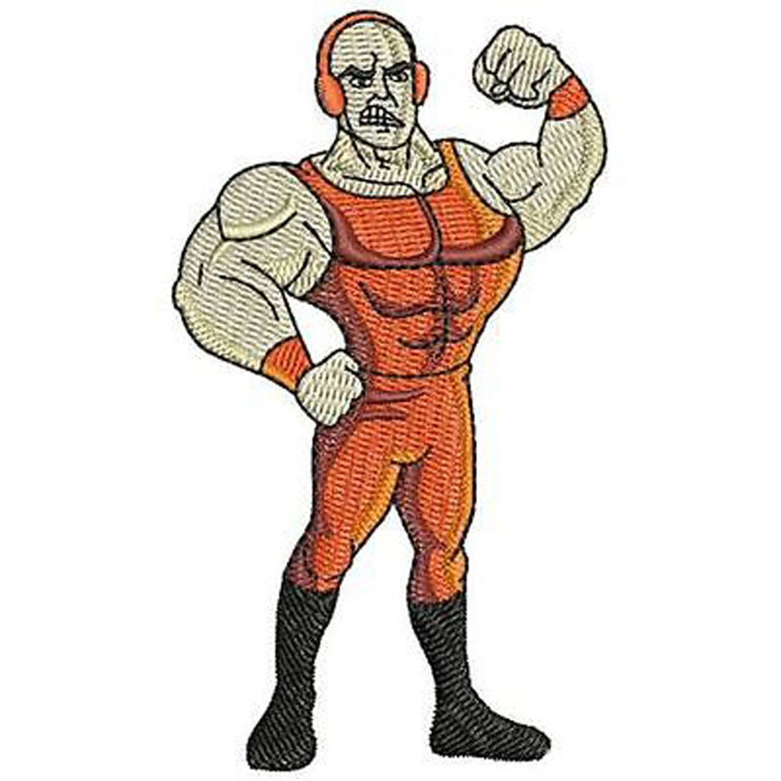 Machine Embroidery Design Set Wrestling3 12 Designs 9 | Etsy