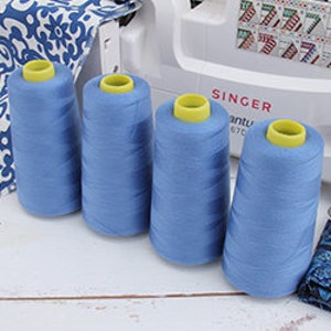 4 Big Cones Ruby Rose Serger Sewing Thread 2750 Yd Tex 27 40s2 ...