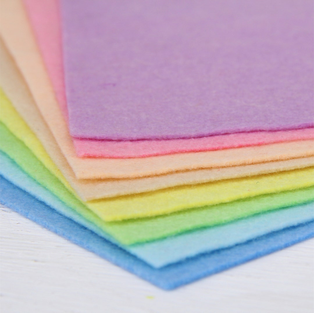 Premium Felt Fabric Roll - 12" X 10yd - 30 Color Options - Soft Wool ...