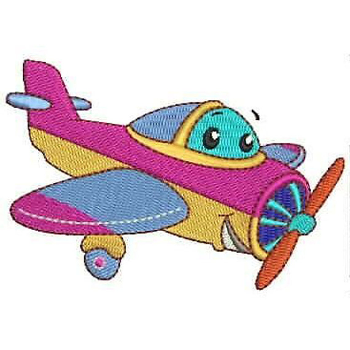 Machine Embroidery Design Set Toy Planes2 10 Designs 9 | Etsy