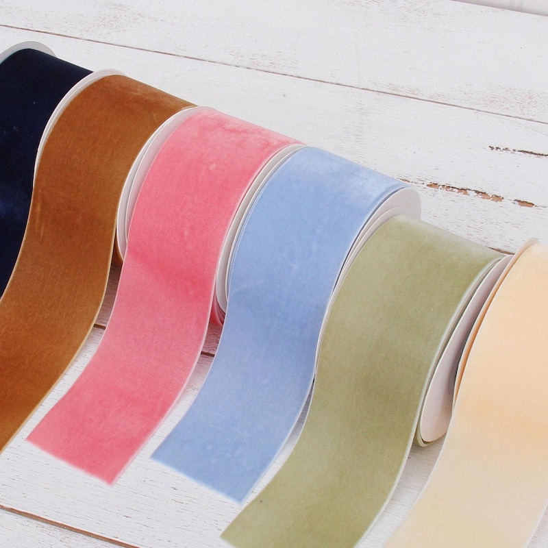 Velvet Bow Craft 4in - Etsy