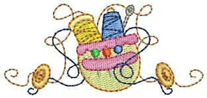 Machine Embroidery Design Set Sewing Tools1 10 Designs - Etsy