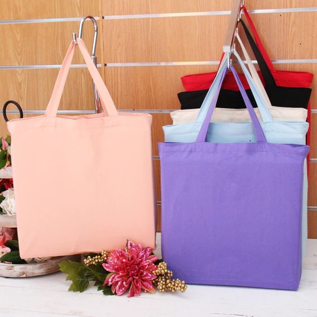 Canvas Tote Bag, 100% Cotton Canvas Tote Bags, Screen Printing Bags ...