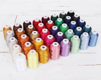 Exquisite Embroidery Thread ALL Colors 1100 Meter Spools - Etsy