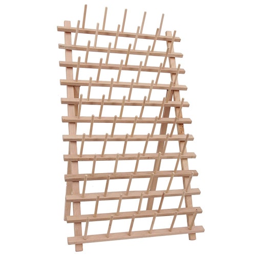66 Large Cone Wood Thread Rack Holds 66 Large Cones or - Etsy