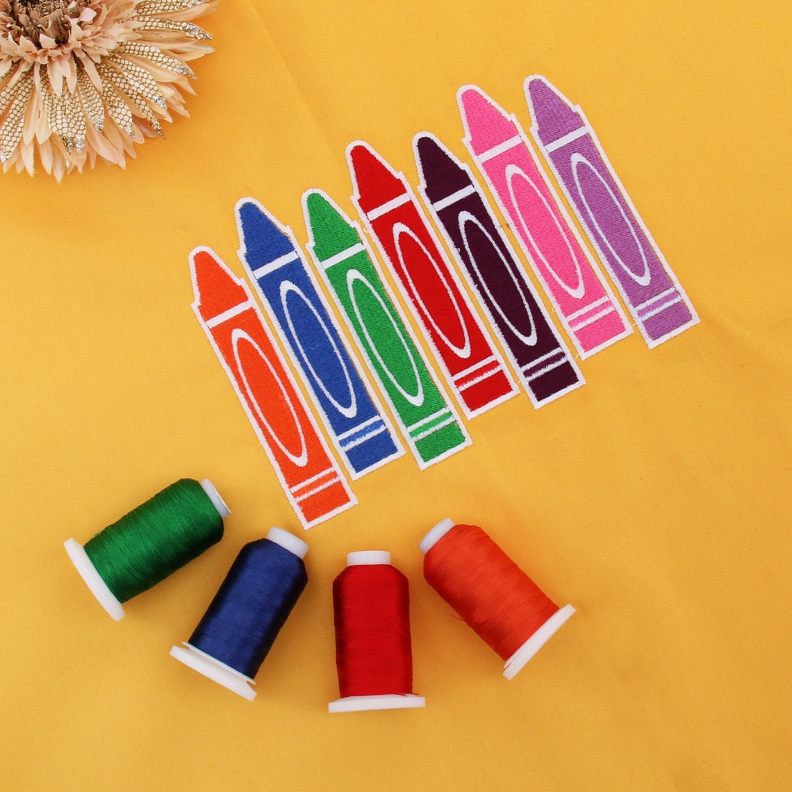 63 Spool Brother Colors Polyester Embroidery Machine Thread - Etsy