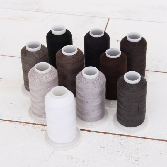 10 Color All-purpose Sewing Thread Set Grey Colorbuilder Set - Etsy