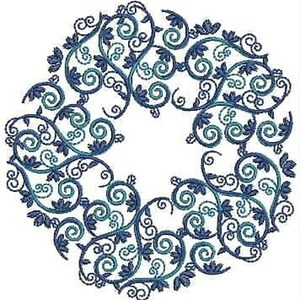 Machine Embroidery Design Set - Ornamental Circles - 10 Designs - 9 ...