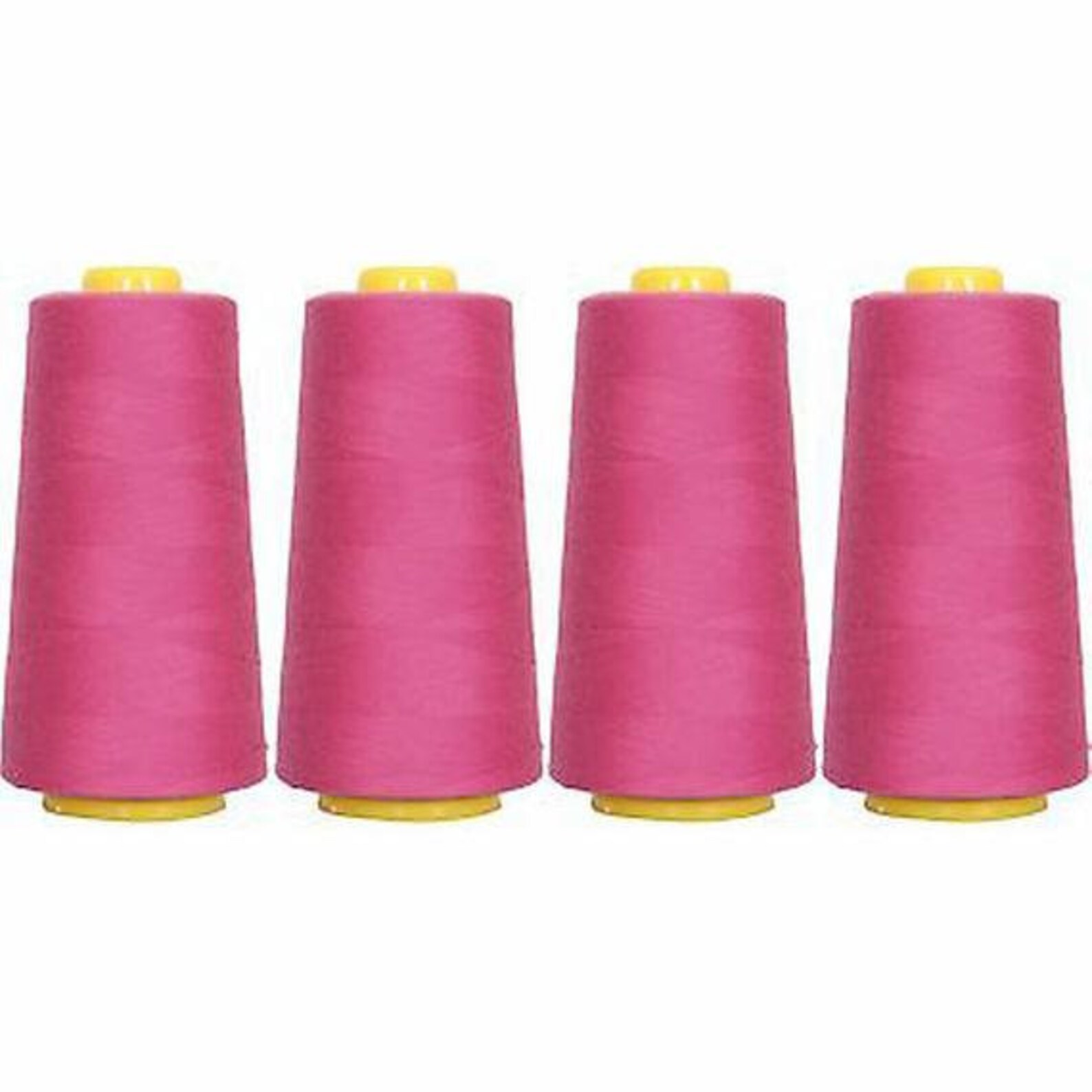 Four Big Cones of Serger Overlock Sewing Thread 50 Different Colors ...