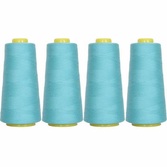 Four Big Cones of Serger Overlock Sewing Thread 50 Different | Etsy