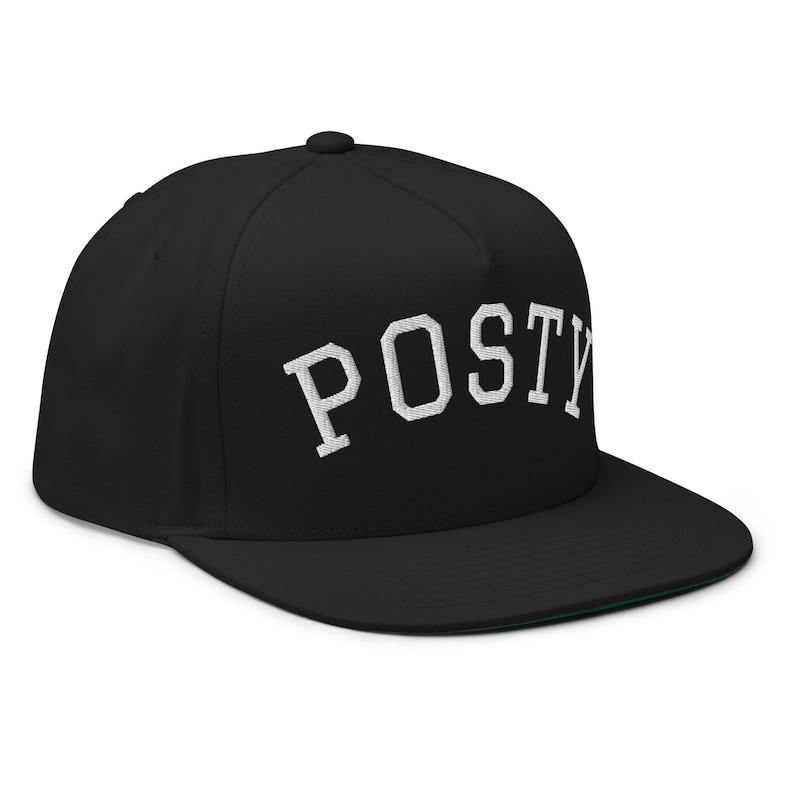 Post Malone Embroidered Snapback Hat - Etsy