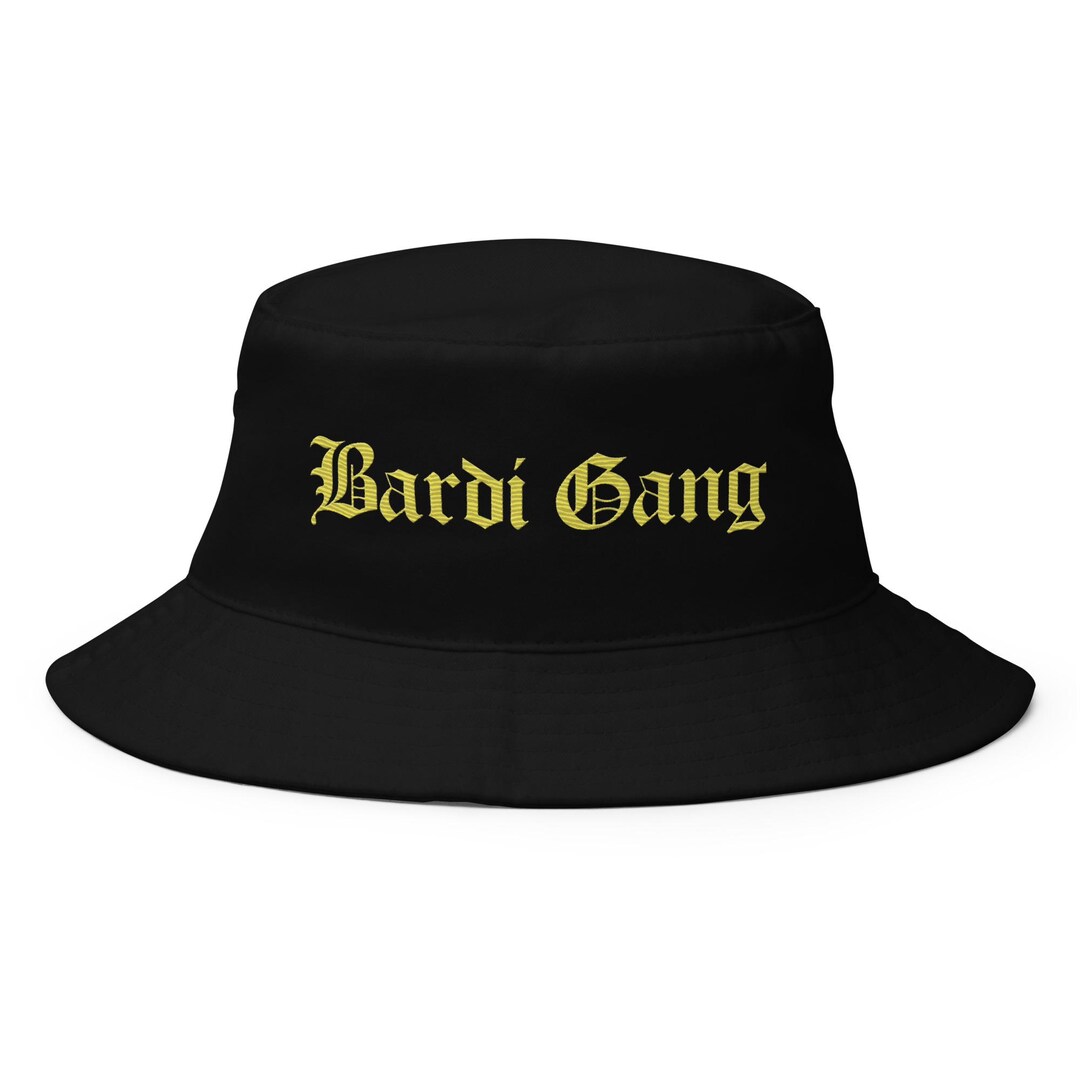 Bardi Gang Embroidered Bucket Hat - Etsy