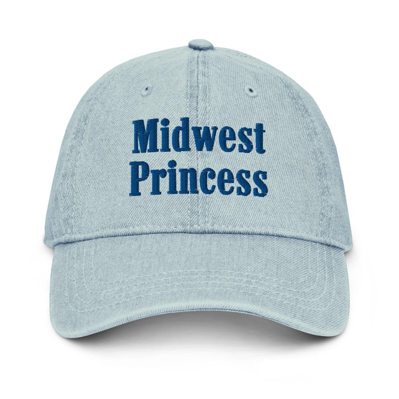 Chappell Roan Midwest Princess Embroidered Denim Hat | Midwest Princess ...