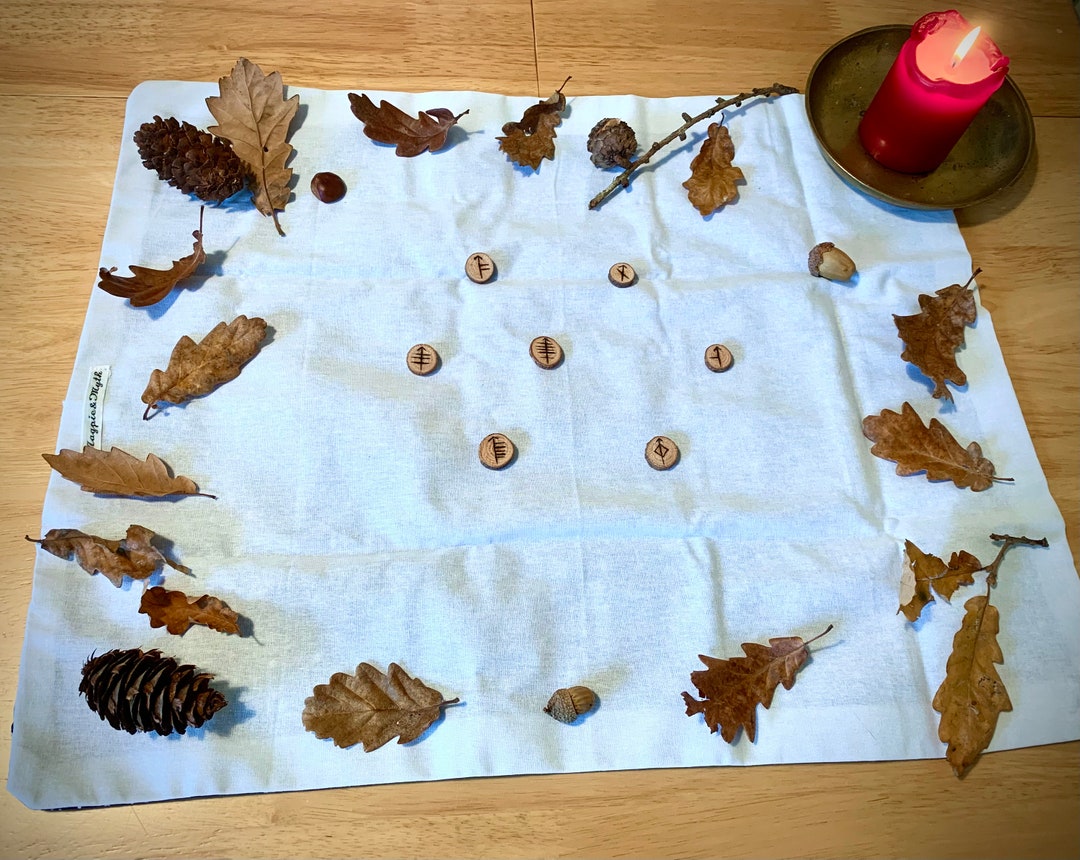 Wood Ogham Divination Set - Etsy