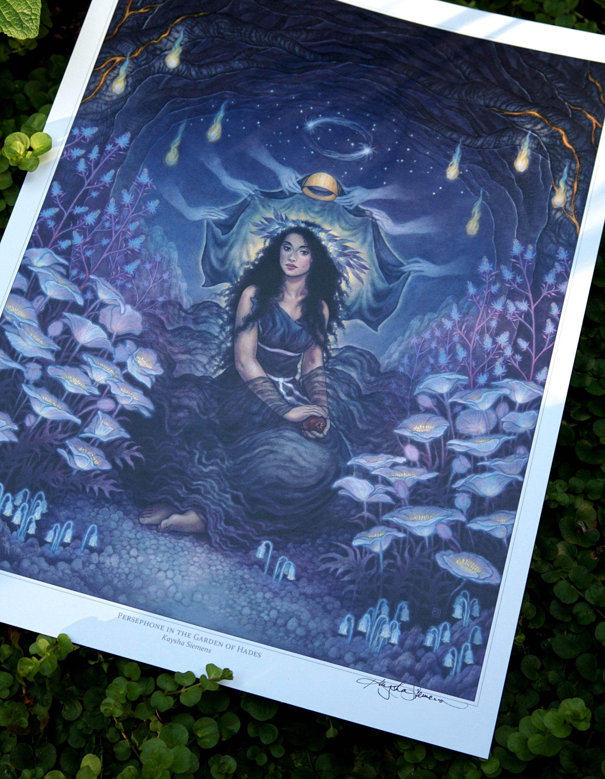 The Star Original Oil Painting Art Print 12x16 Inches - Etsy