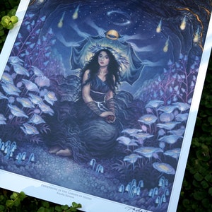 Persephone in the Garden of Hades Greek Mythology Art Print 12x16 ...