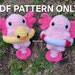 Axolotl With Pool Floaties Crochet Pattern PDF PATTERN ONLY - Etsy