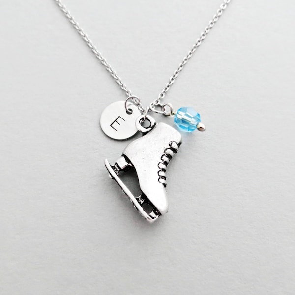 Ice Skating Necklace - Etsy