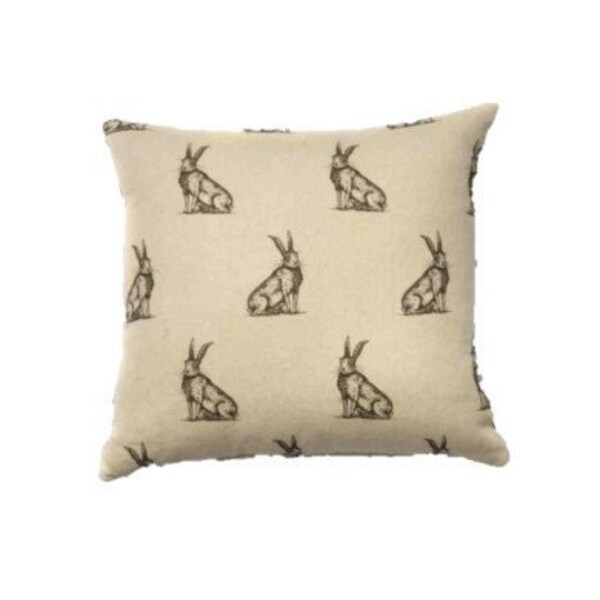 Hare Cushion - Etsy UK