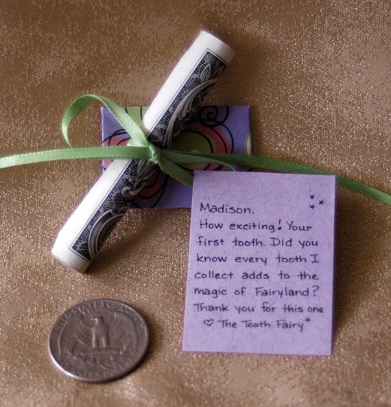 Tooth Fairy Note Ideas