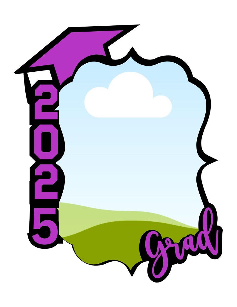 2025 Editable Graduation Fan, Grad Fan Templates, Grad Template, Canva ...