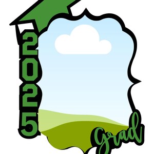 2025 Editable Graduation Fan, Grad Fan Templates, Grad Template, Canva ...