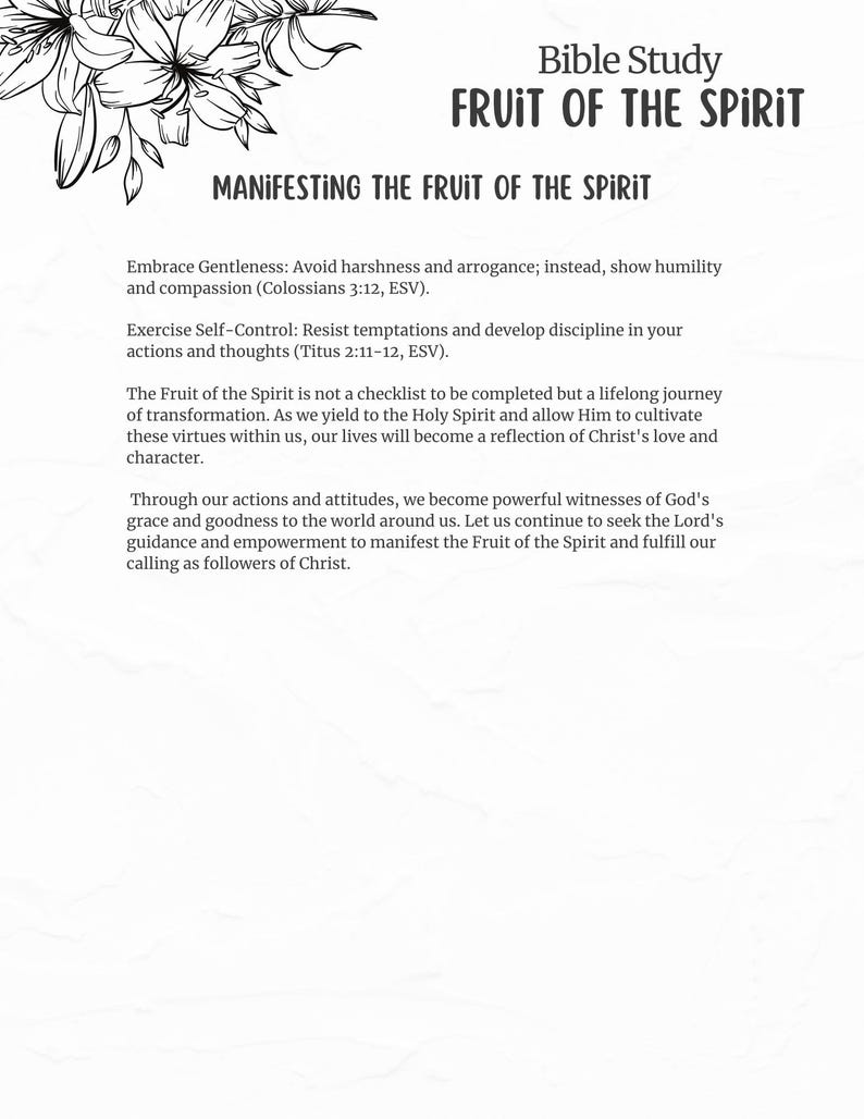 Editable the Fruit of the Spirit Journal - Etsy