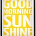 Good Morning Sunshine. Digital Download. Sunshine Printable, Yellow ...