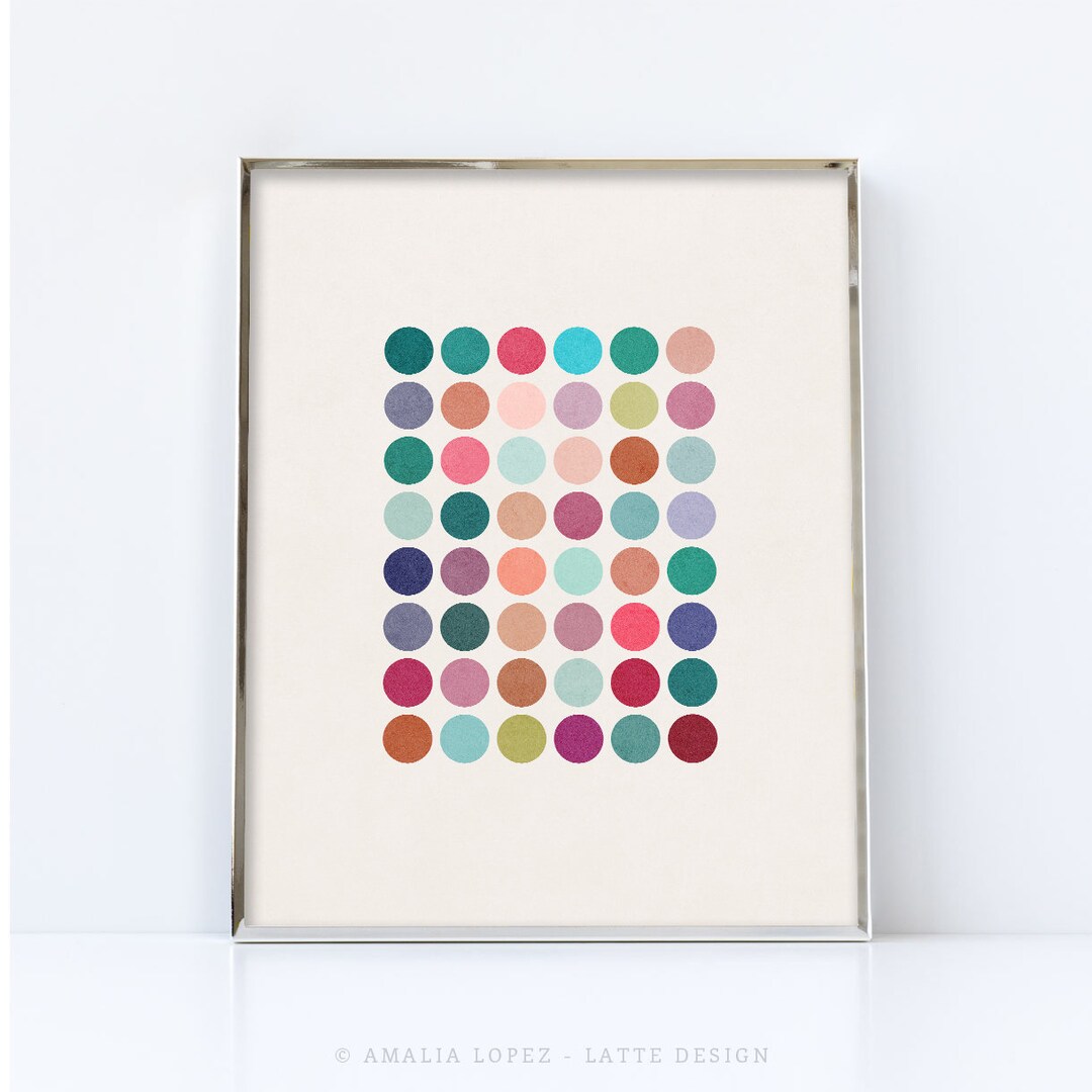 Cluster 1. Digital Download. Modern Geometric Printable. Geometric ...