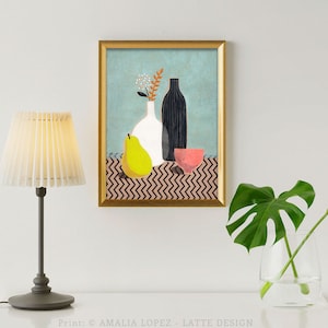 Still Life 2. Digital Download. Still Life Collage Printable, Still ...