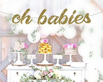 Triplet Baby Shower - Etsy