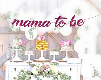 Mama to Be Banner | Etsy