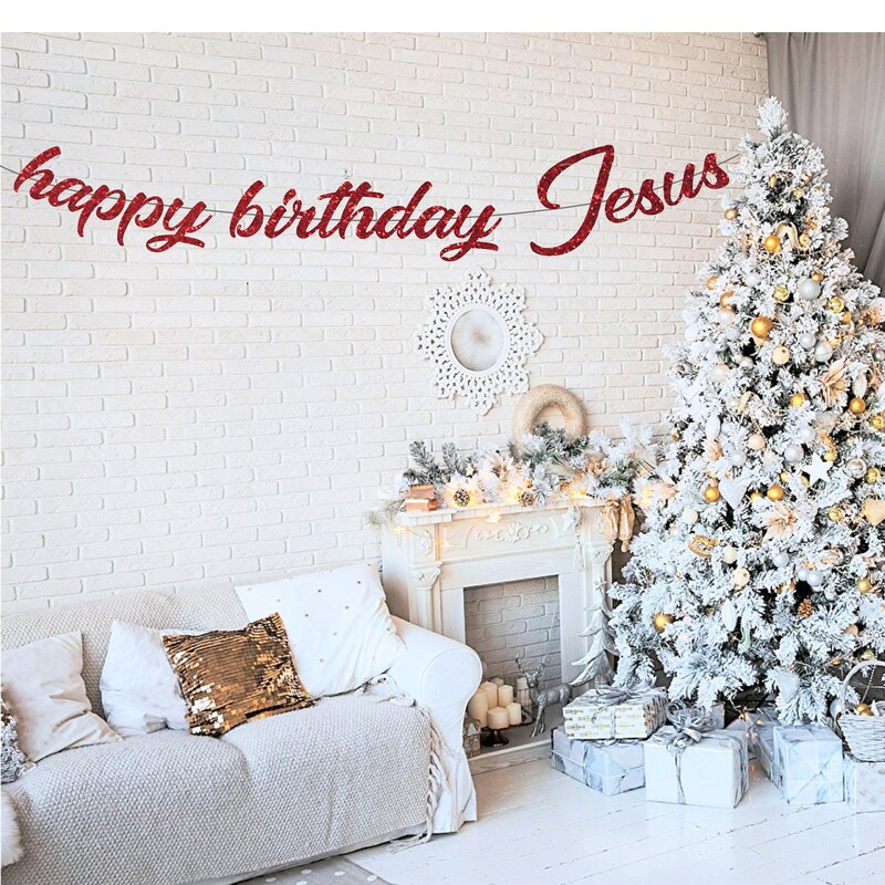 Happy Birthday Jesus - Etsy