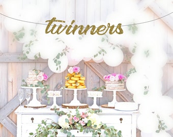 Twin baby shower | Etsy