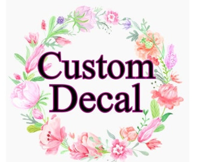 Custom Decals, Banner Decals, Banner Decal, Banner Pennant, Banner ...