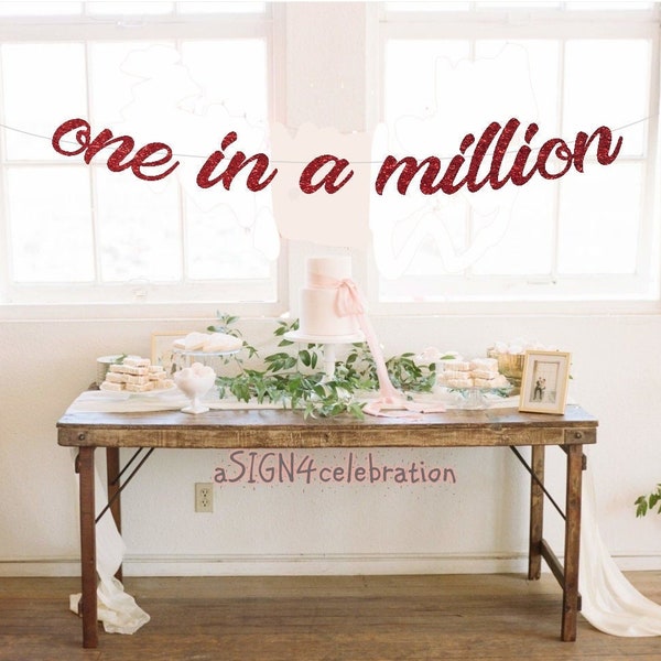 One in a Million - Etsy