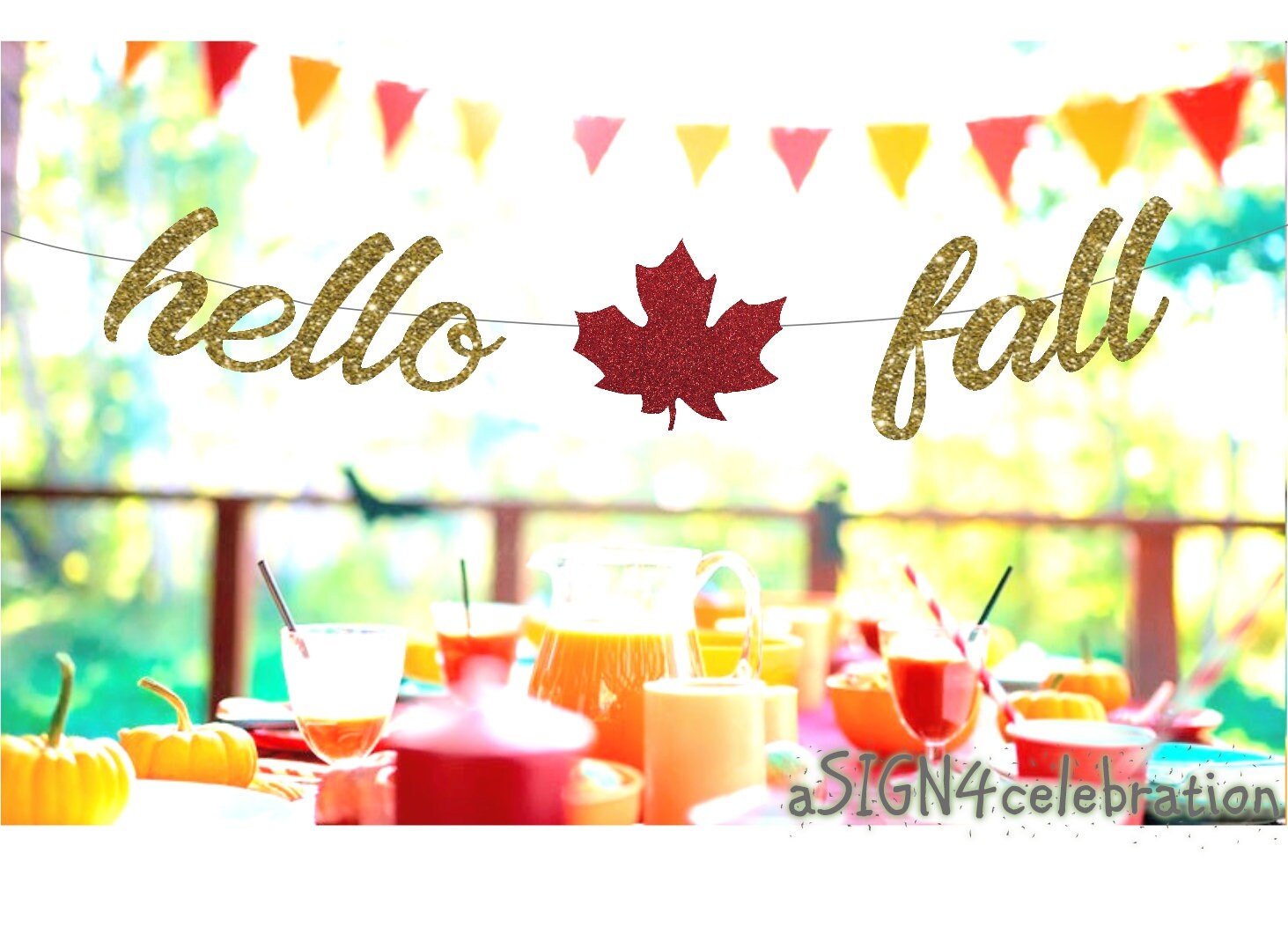 Welcome Fall Banner