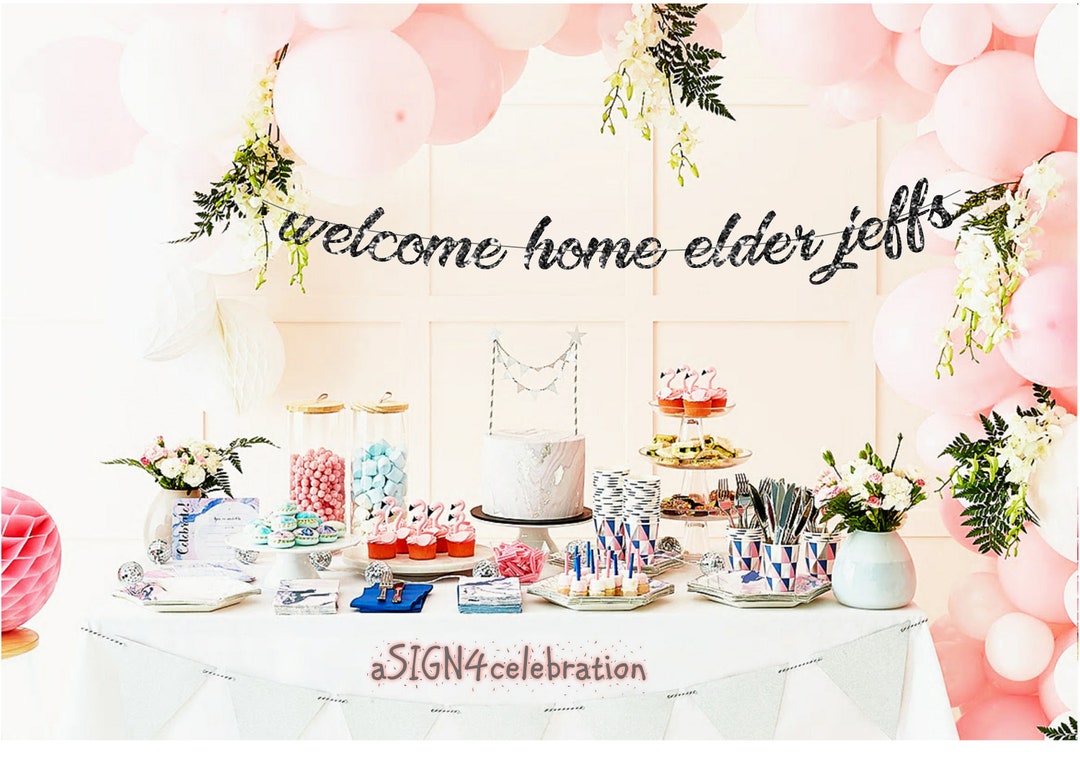 Welcome Home Elder, Custom Welcome Home, Custom Welcome Home Banner ...