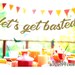 Let's Get Basted Get Basted Banner Thanksgiving Banner - Etsy