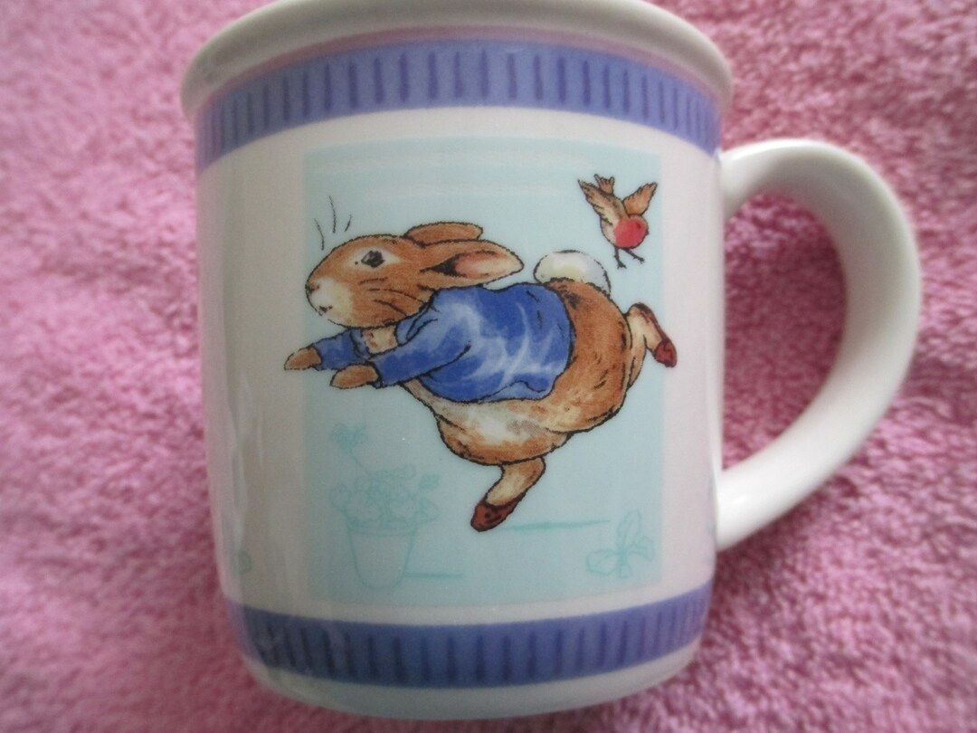 Wedgewood Beatrix Potter Peter Rabbit Childs Mug / Cup - Etsy