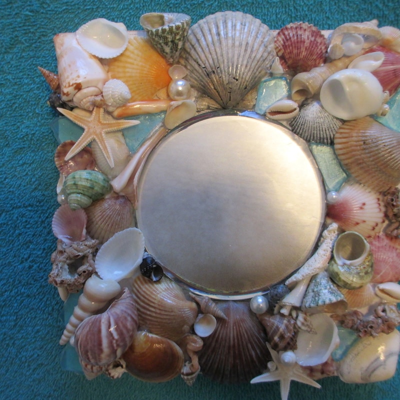 Sea Shell Mirror - Etsy