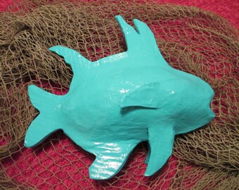 Paper Mache Fish | Etsy