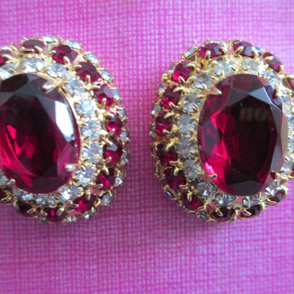 Ruby Rhinestones - Etsy