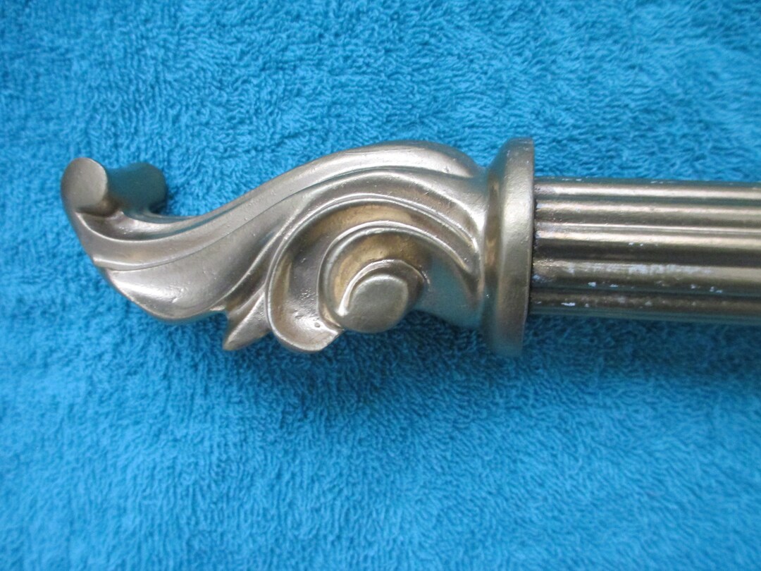 Single Decorative Curtain Rod Finials for Window Dressing - Etsy