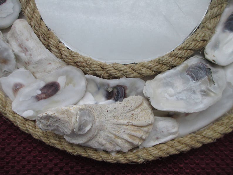 Nautical / Beachy Natural Hemp / Sisal Rope Oyster Shell 12 - Etsy