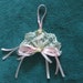 4 Lace Victorian Fans With Ribbons , Pearls , Rose Buds Valentines Day ...