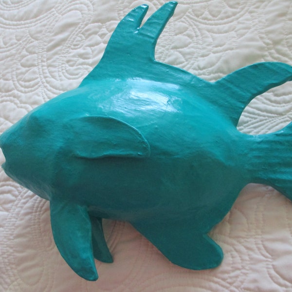 Paper Mache Fish - Etsy