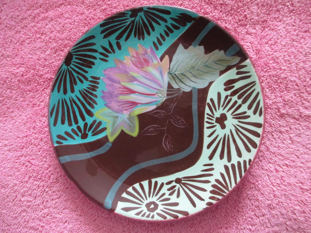 Tracy Porter VIVRE Collection Hand Painted 4 Salad / Dessert Plates - Etsy